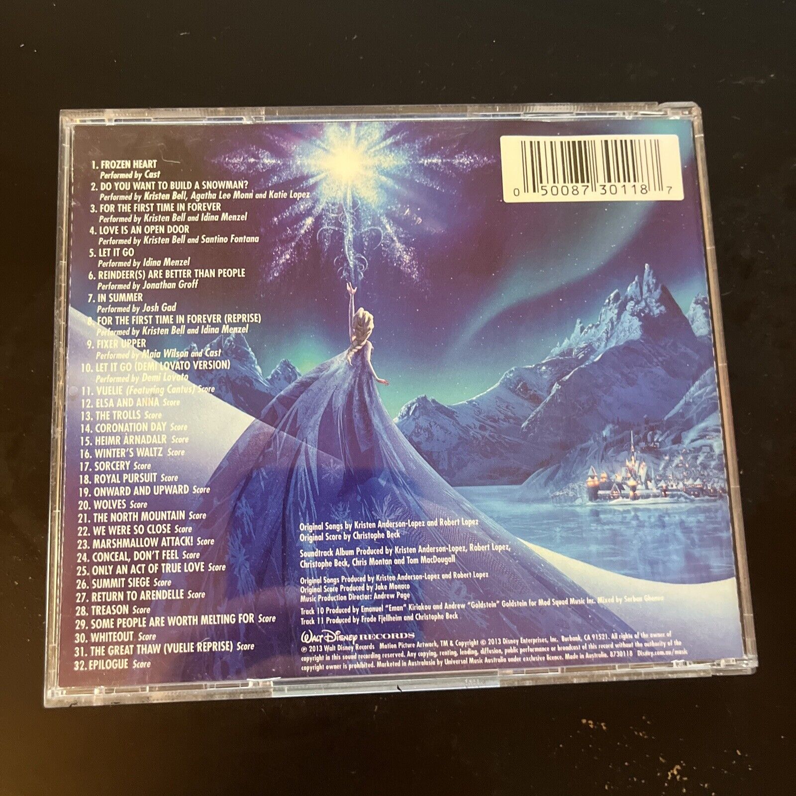 Frozen [Original Motion Picture Soundtrack] (CD, 2013) Disney Album ...