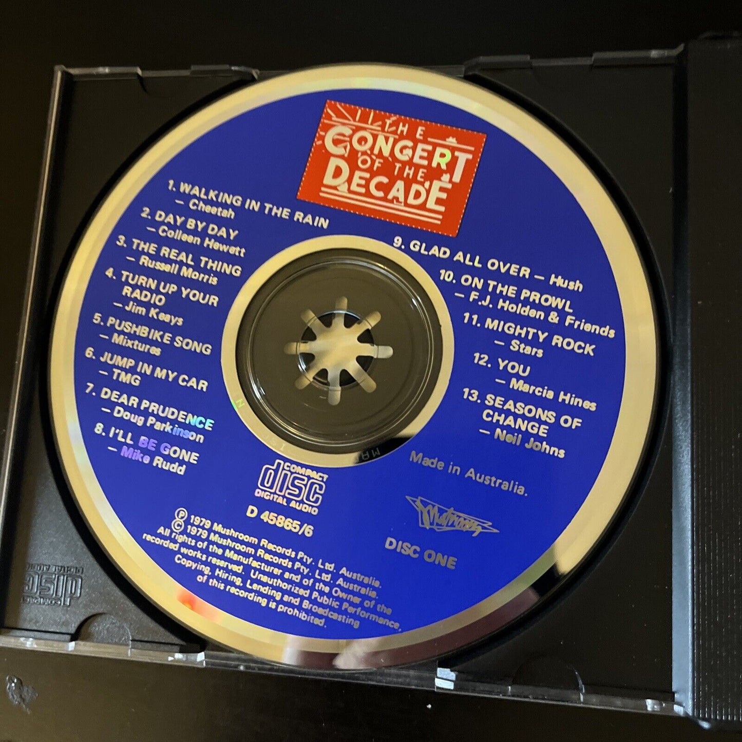 The Concert Of The Decade - Various Australian Artists (CD, 1979, 2-Di ...