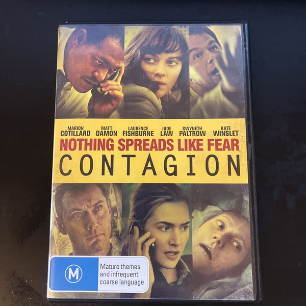Contagion (DVD, 2011) Gwyneth Paltrow, Matt Damon NEW Region 4 – Retro Unit