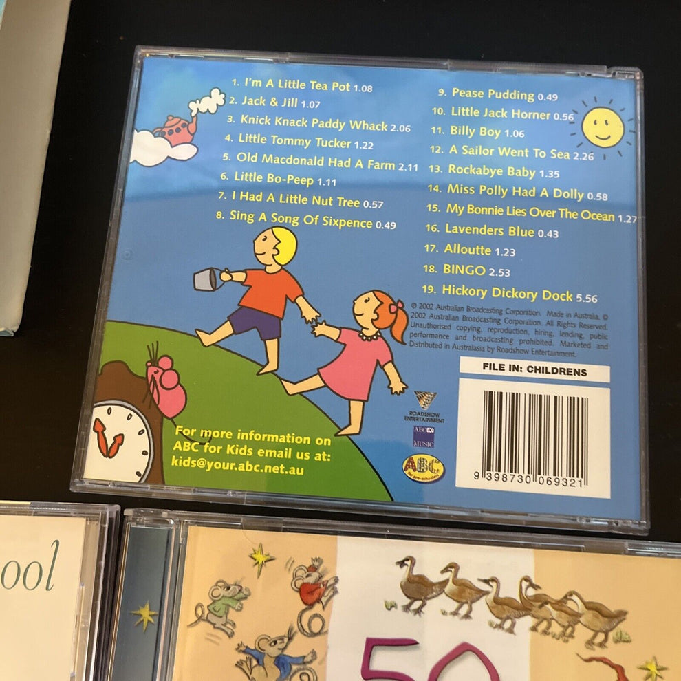 ABC For Kids - Nursery Rhymes Gift Box (CD, 2004, 3-Disc) – Retro Unit