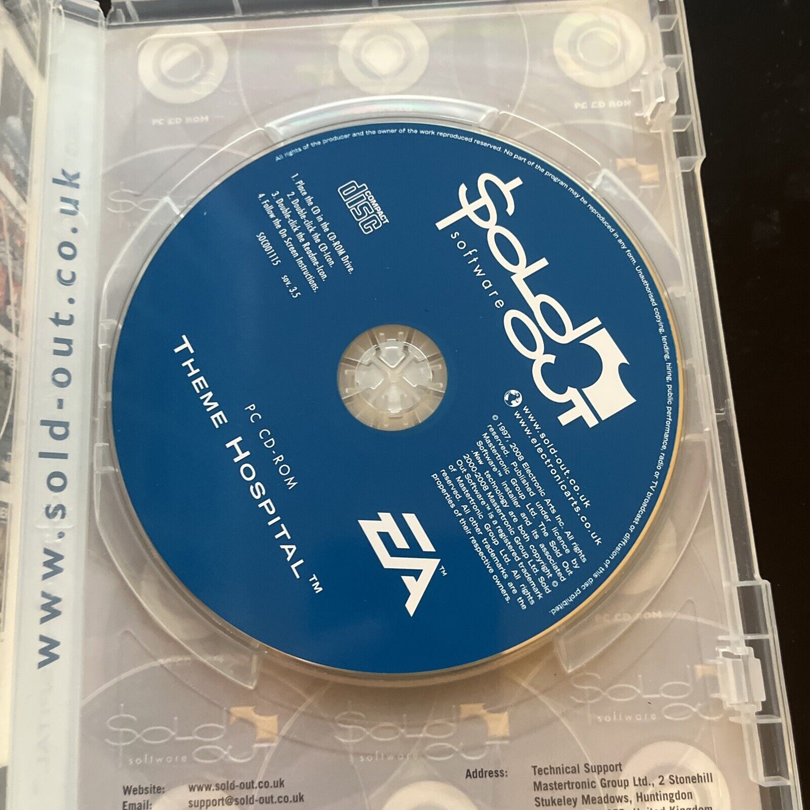 Theme Hospital PC CDROM Windows 7 – Retro Unit