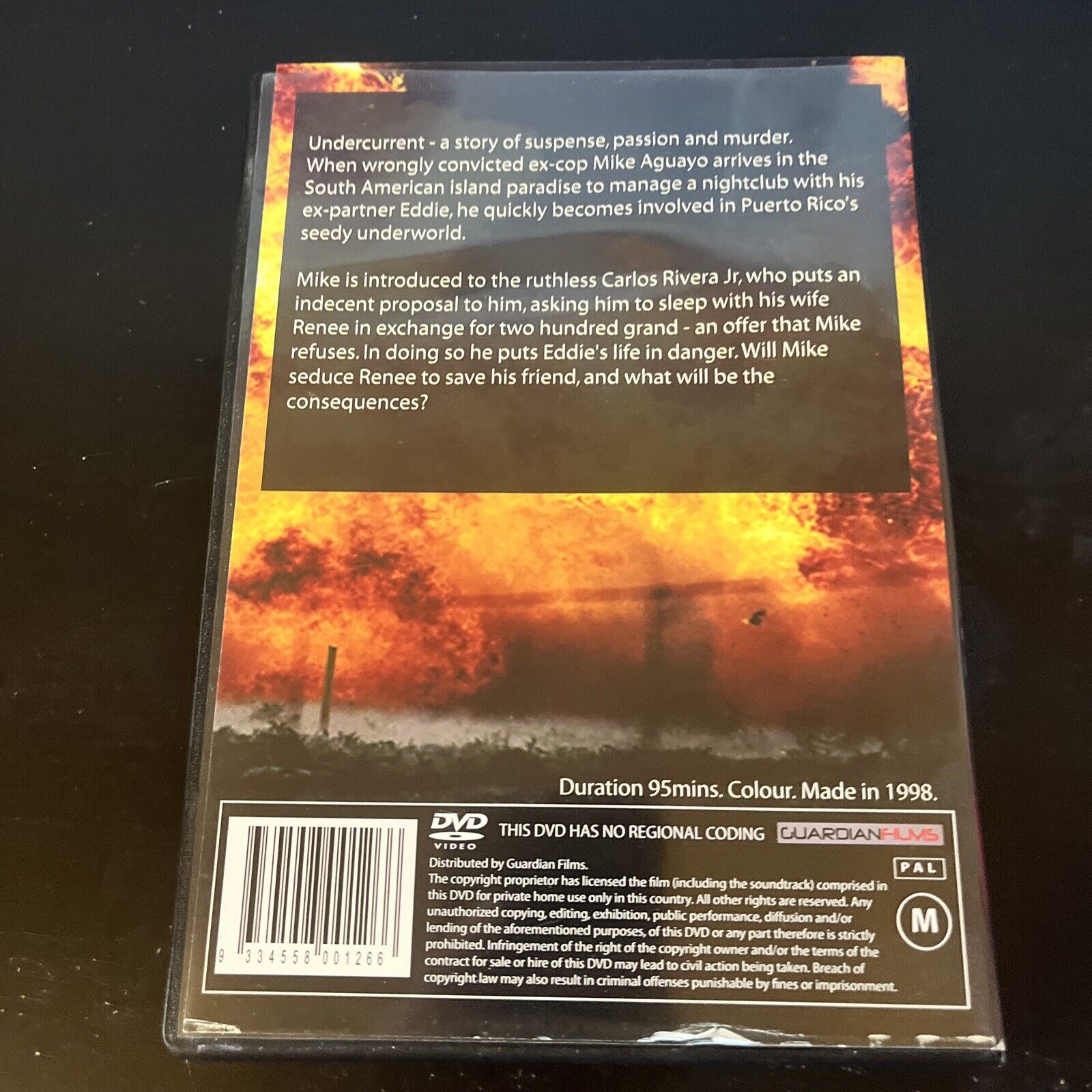 Undercurrent (DVD, 1998) Lorenzo Lamas, Brenda Strong All Regions – Retro Unit