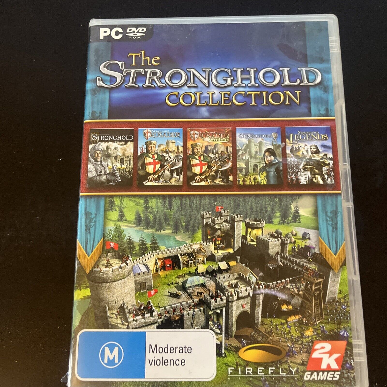 The Stronghold Collection - PC DVD-ROM Real Time Strategy Sim - Mediev ...
