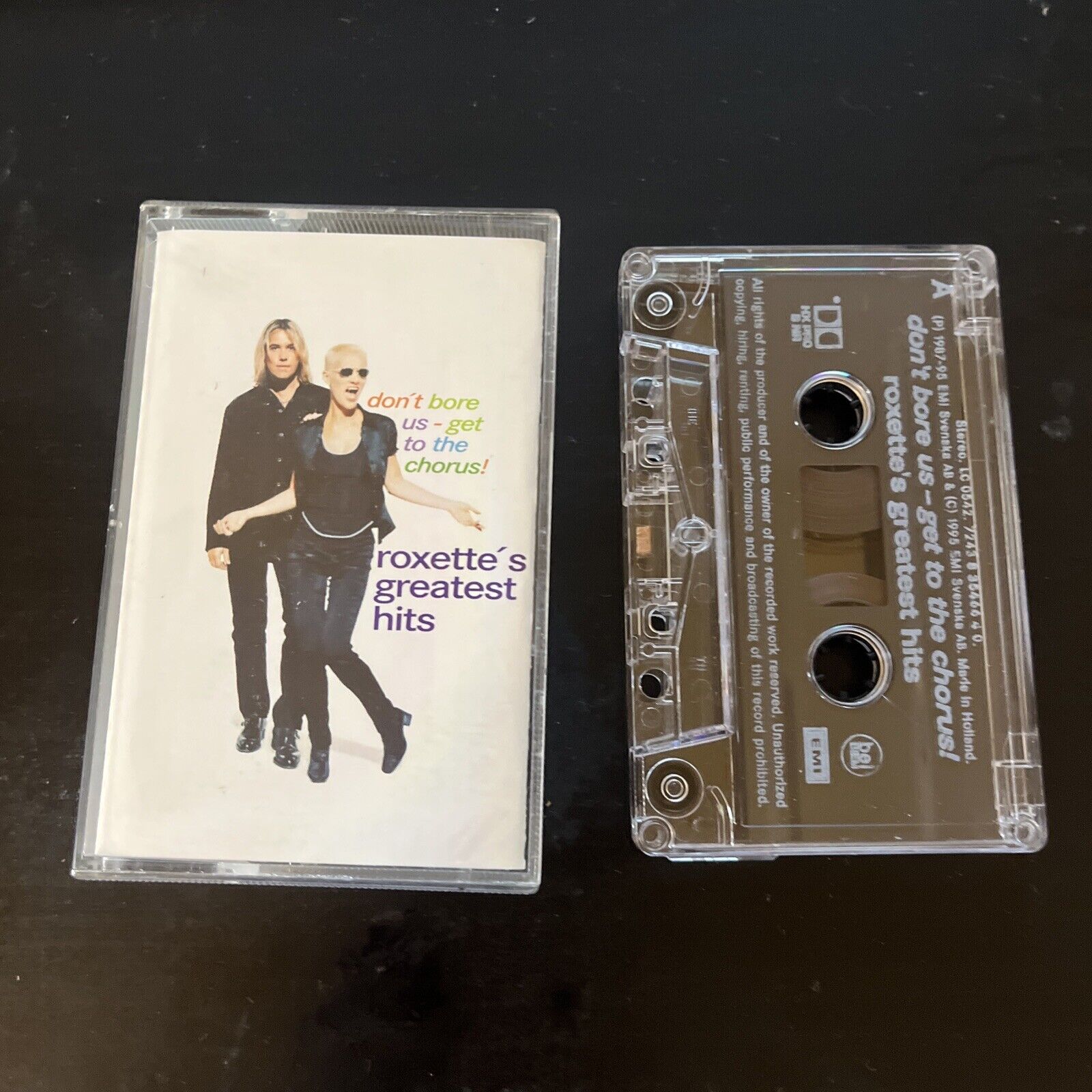 Roxette - Roxette's Greatest Hits (Cassette Tape, 1995) – Retro Unit