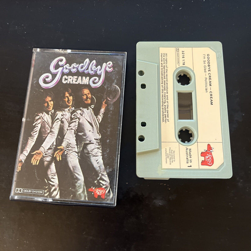 Cream - Goodbye Cream (Cassette Tape, 1969) 3216 178 – Retro Unit