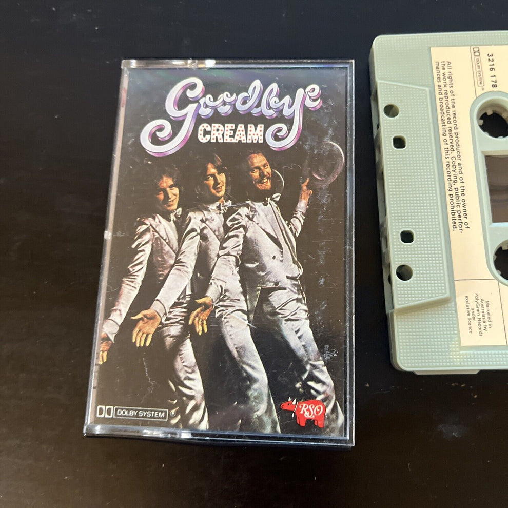 Cream - Goodbye Cream (Cassette Tape, 1969) 3216 178 – Retro Unit