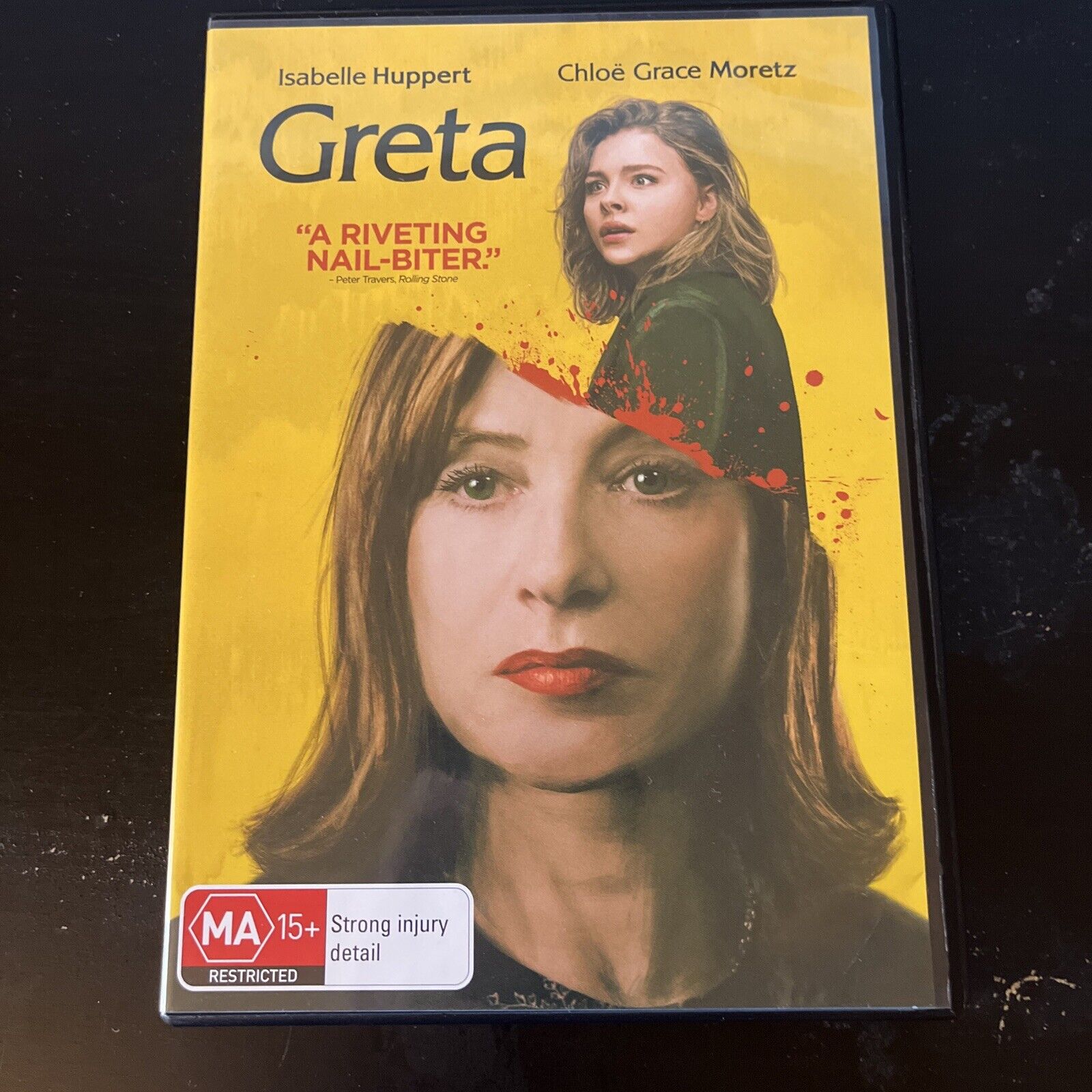 Greta (DVD, 2018) Isabelle Huppert, Chloë Grace Moretz, Maika Monroe R ...