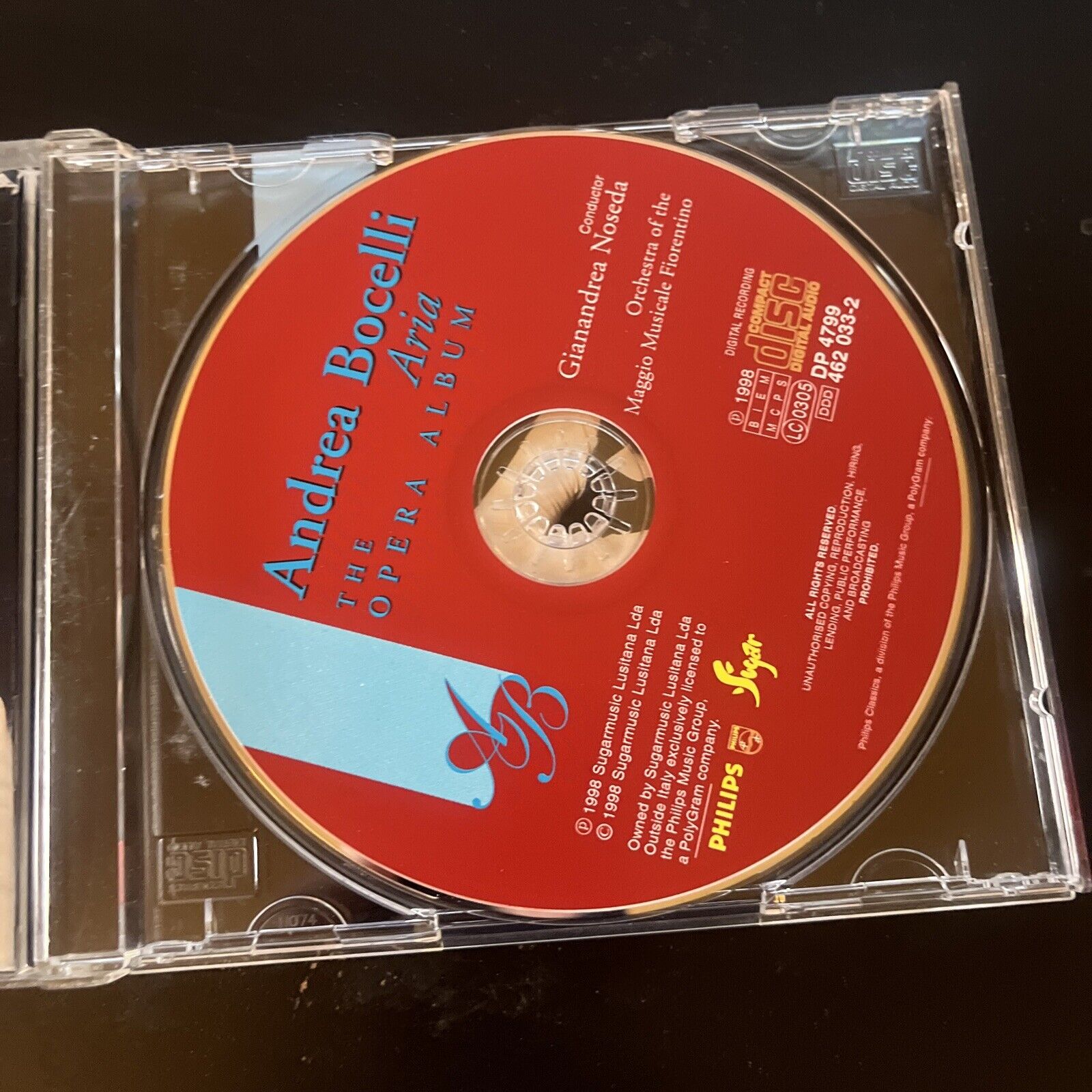 Andrea Bocelli - Aria: The Opera Album (CD, 1998) – Retro Unit