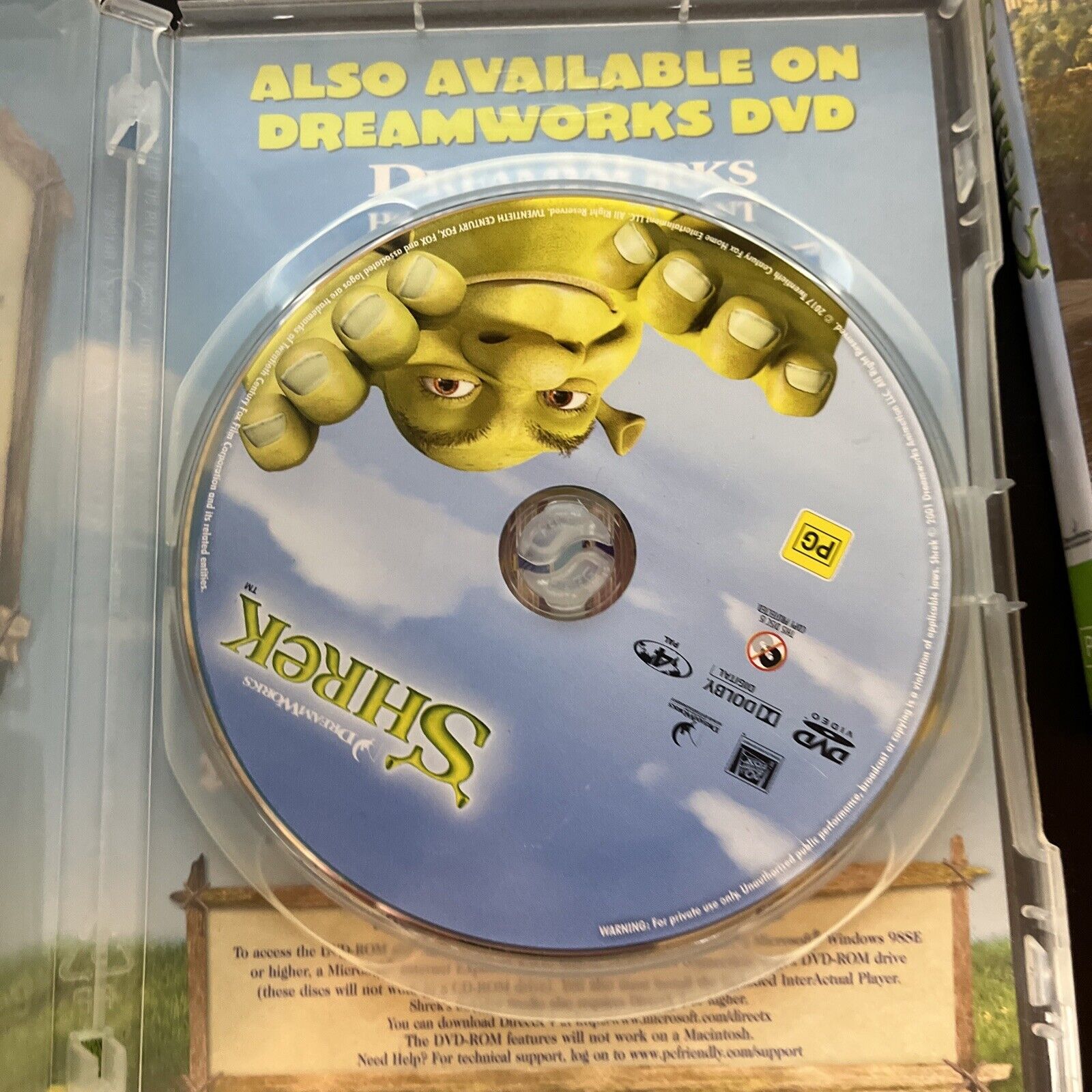 Shrek / Shrek 2 (DVD, 2-Disc) Cameron Diaz, Mike Myers Region 4 &2 ...