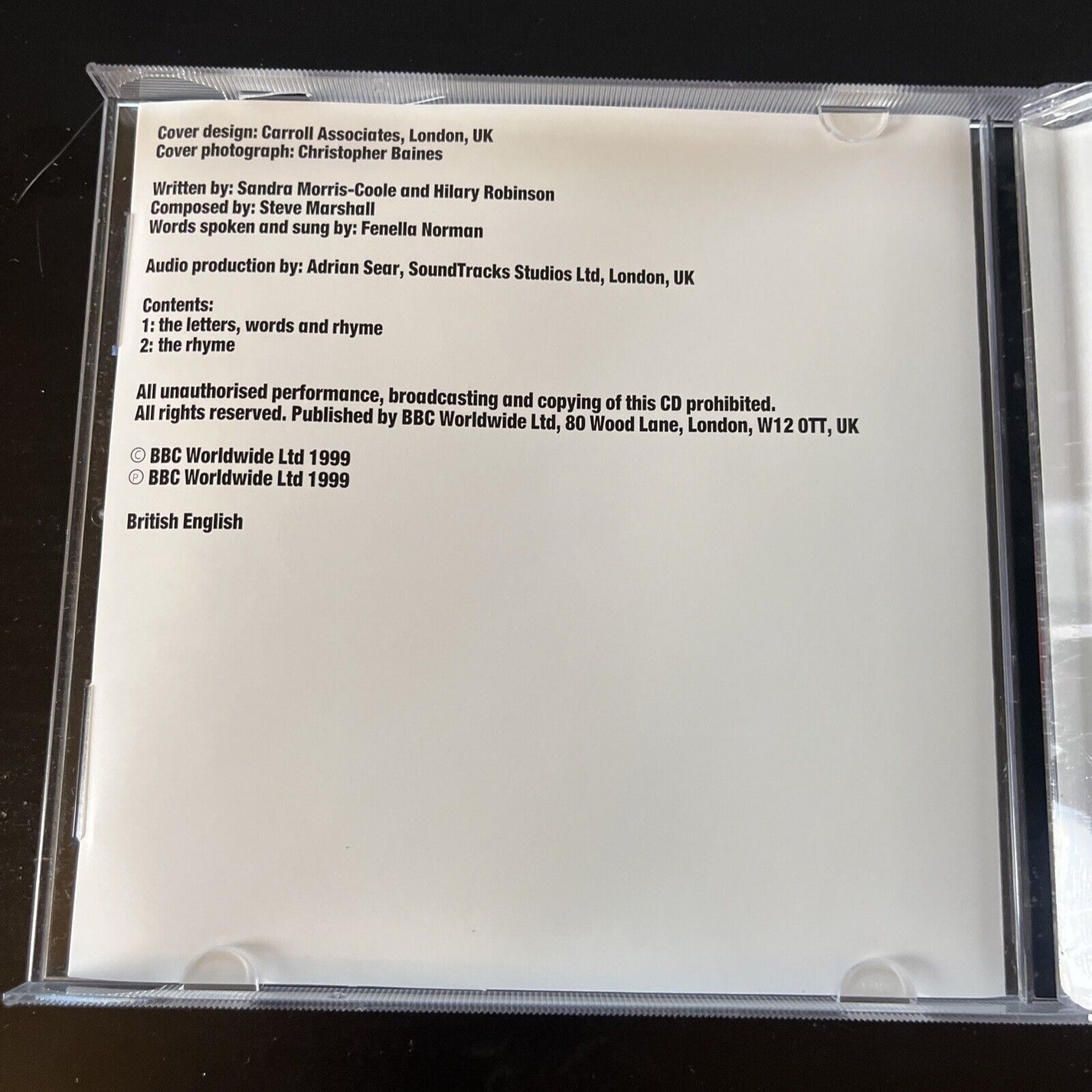 Learning English With Ozmo Phonics BBC (CD, 1999) – Retro Unit