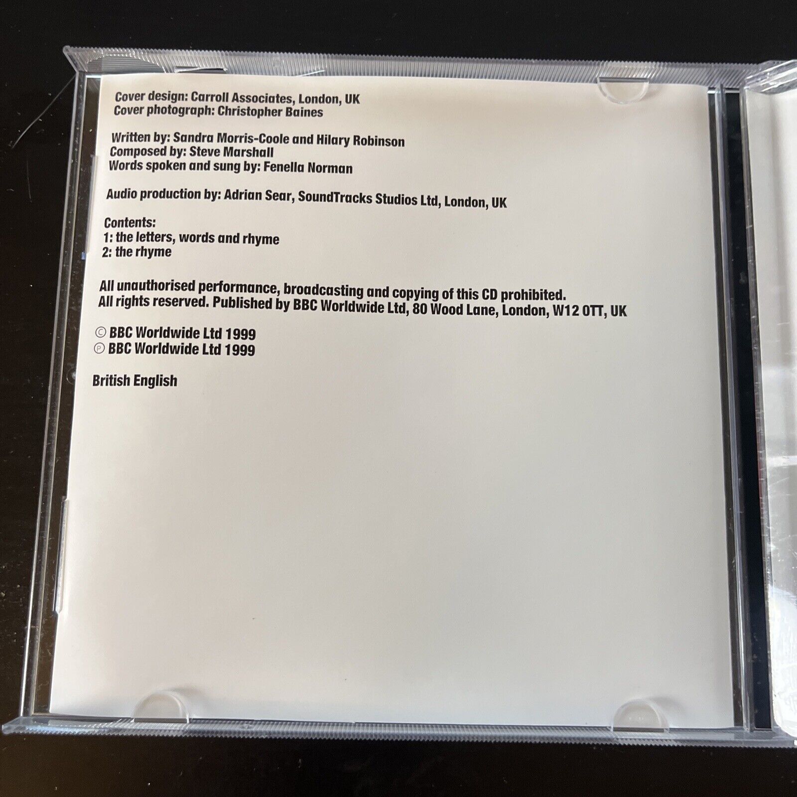 Learning English With Ozmo Phonics BBC (CD, 1999) – Retro Unit