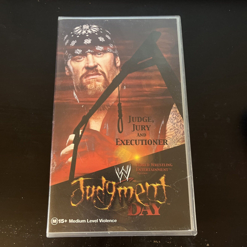 WWE: Judgement Day (VHS, 2002) PAL – Retro Unit
