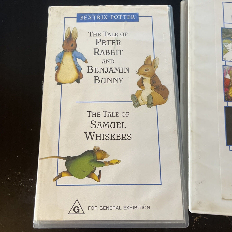 2x Beatrix Potter VHS: The World Of Peter Rabbit And Friends PAL ...