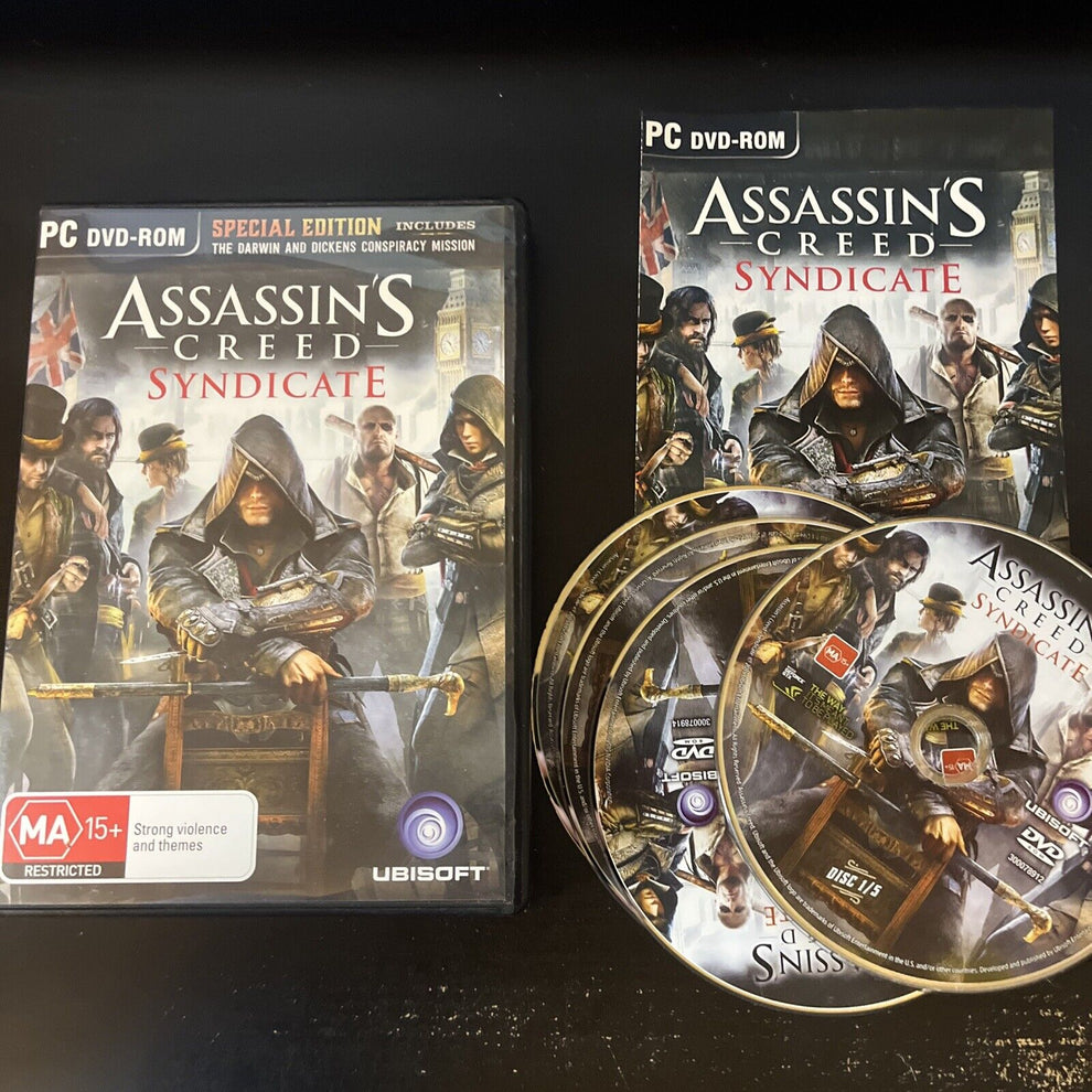 Assassin’s Creed Syndicate - Special Edition PC DVD-ROM 5-Disc – Retro Unit