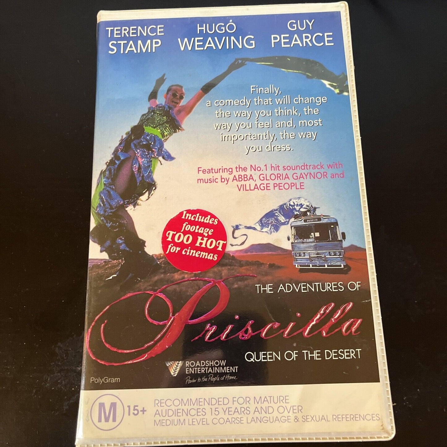 The Adventures Of Priscilla Queen Of The Desert - Clamshell Case (VHS ...