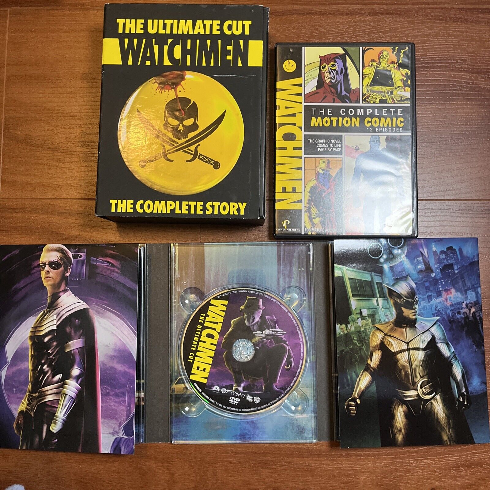 Watchmen: The Complete Story - The Ultimate Cut (DVD, 5-Disc) Region 4 ...