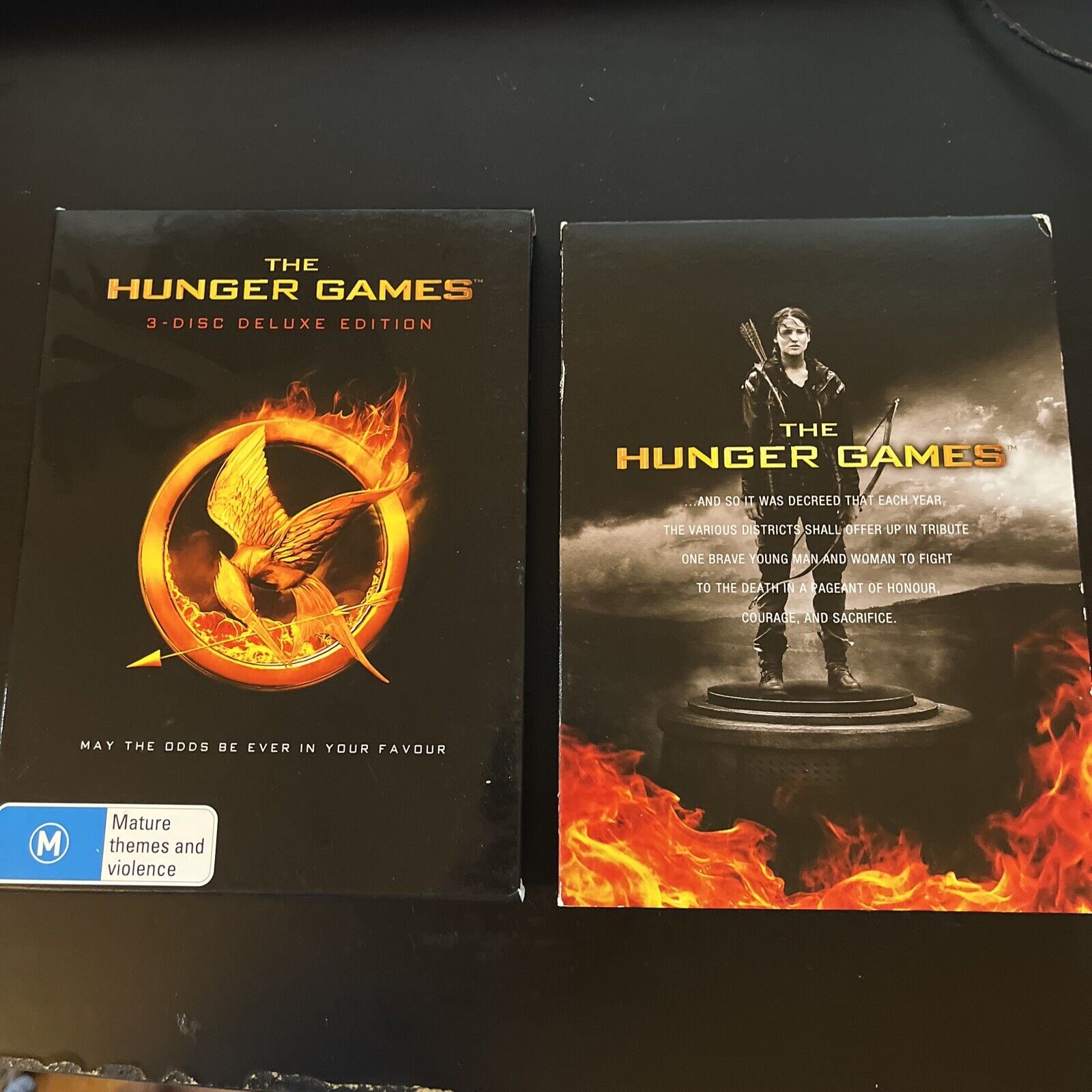 The Hunger Games - Deluxe Edition (DVD, 2011, 3-Disc) Jennifer Lawrenc ...