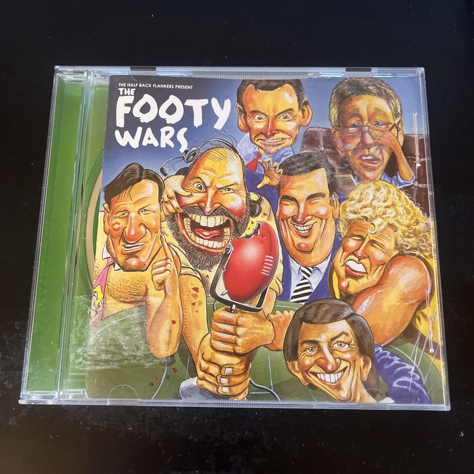 The Footy Wars - The Halfback Flankers (CD, 1999) Sam Newman, Rex Hunt ...