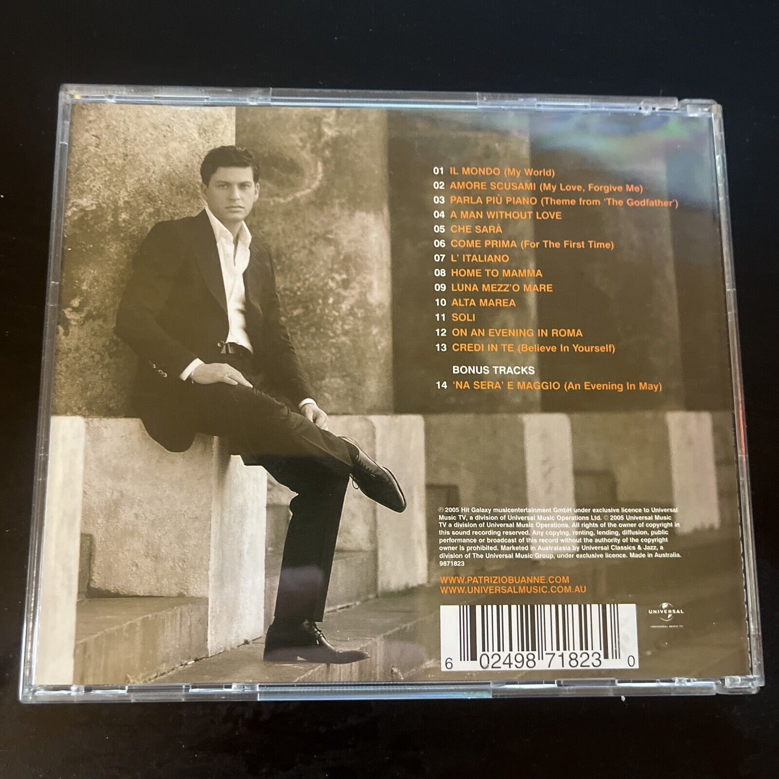 Patrizio Buanne - The Italian (CD, 2005) – Retro Unit