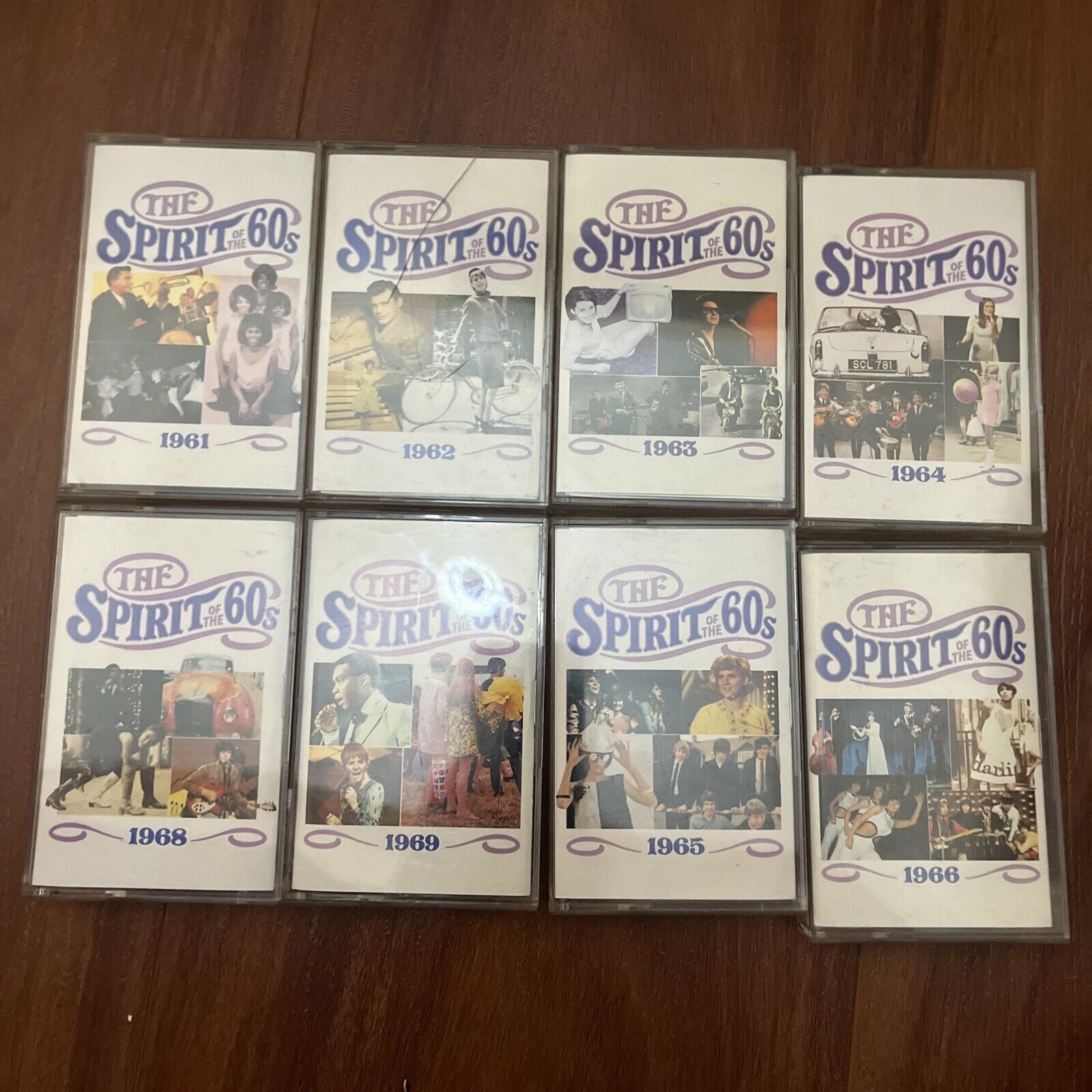 Time Life - The Spirit Of The 60's - Cassette Tape 8-Tapes – Retro Unit