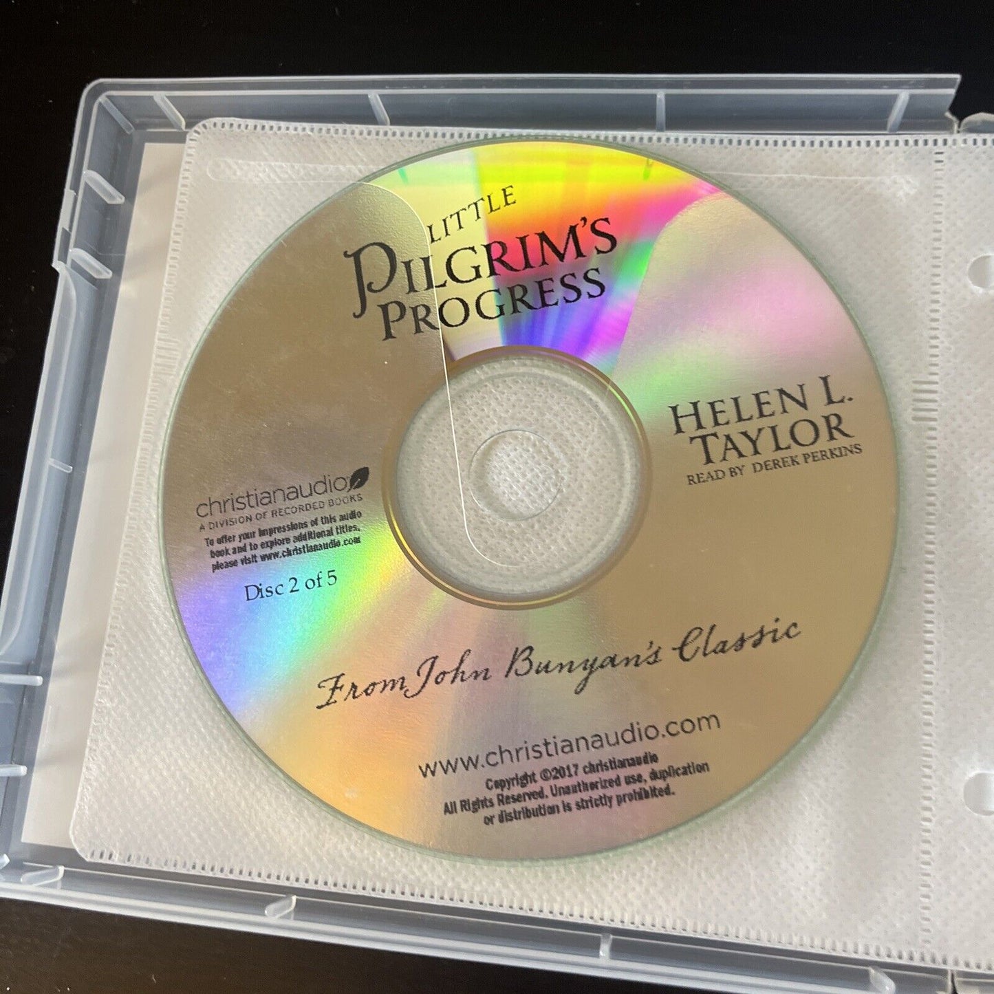 Little Pilgrim's Progress by Helen L. Taylor (Audio CD, 2018, 5-Disc) – Retro Unit