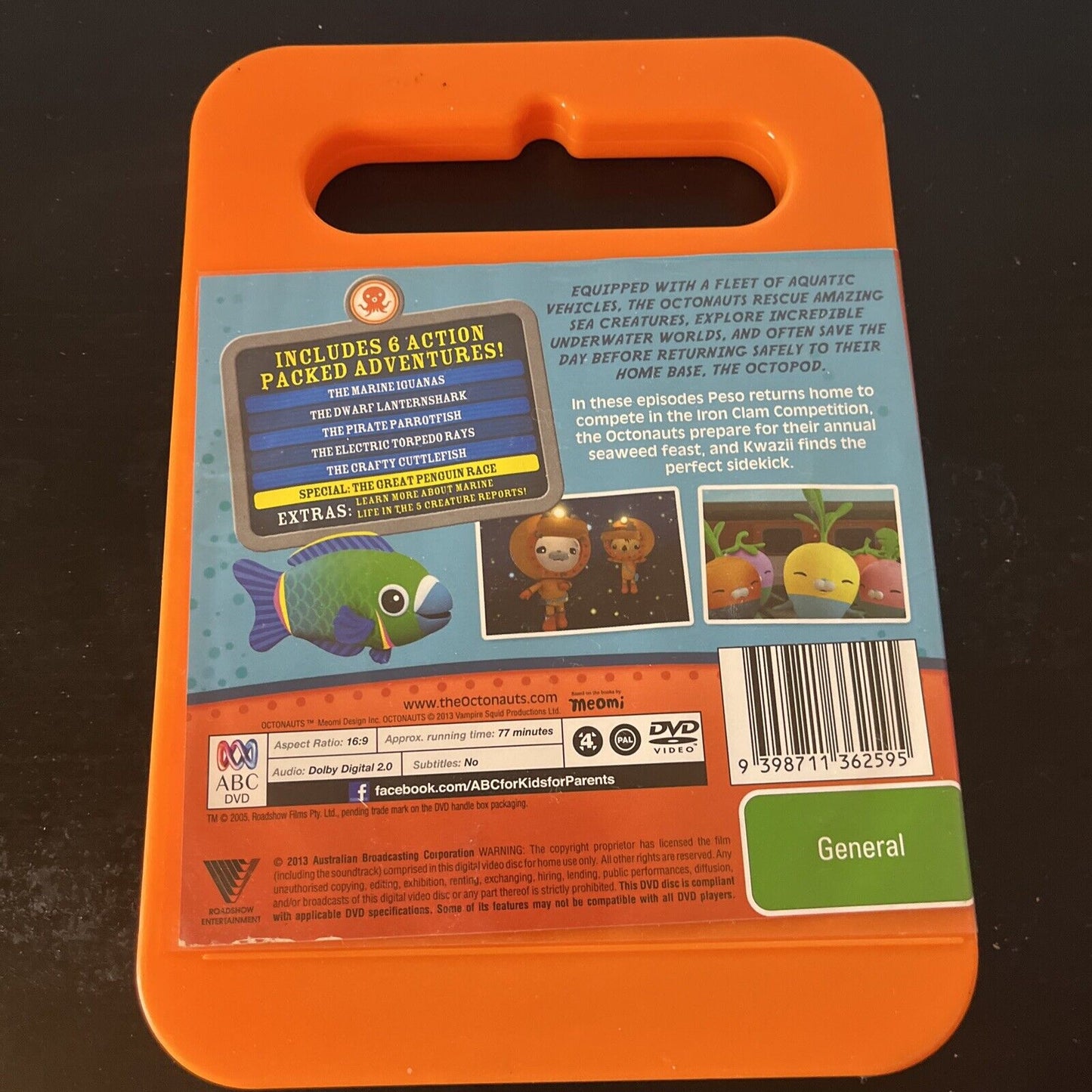 Octonauts The Great Penguin Race Dvd 2010 Region 4 Retro Unit