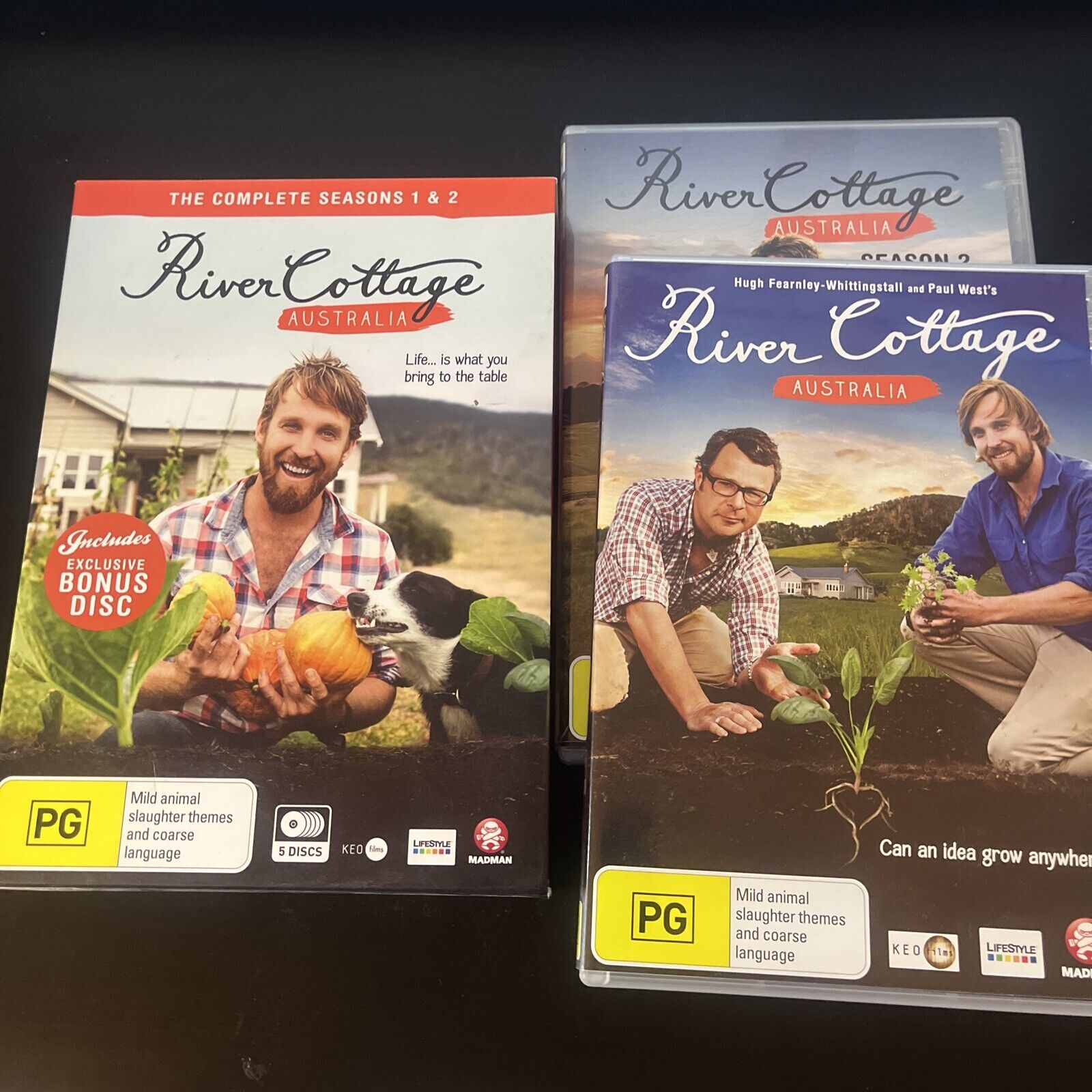 River Cottage Australia - Series 1 & 2 (DVD, 2013, 5-Disc) All Regions ...
