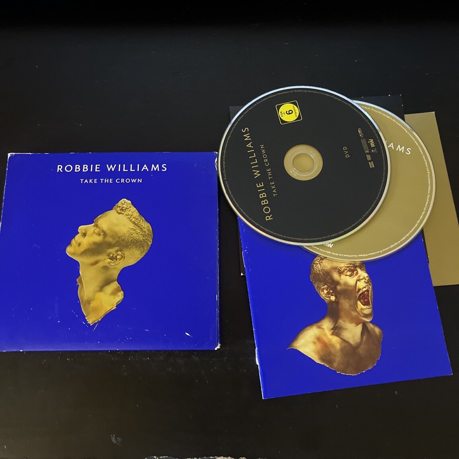 Robbie Williams - Take the Crown (DVD + CD, 2012) All Regions – Retro Unit