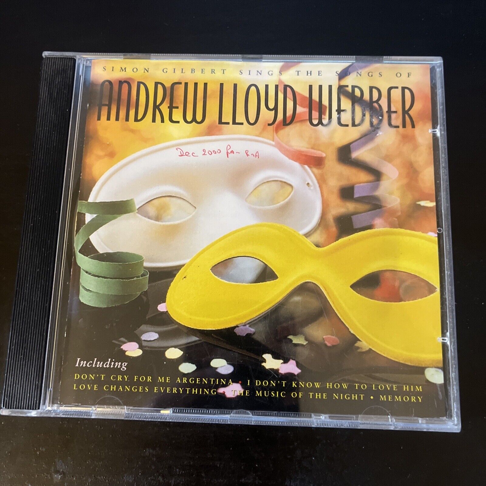 Simon Gilbert Sings The Songs Of Andrew Lloyd Webber (CD, 1999) – Retro ...