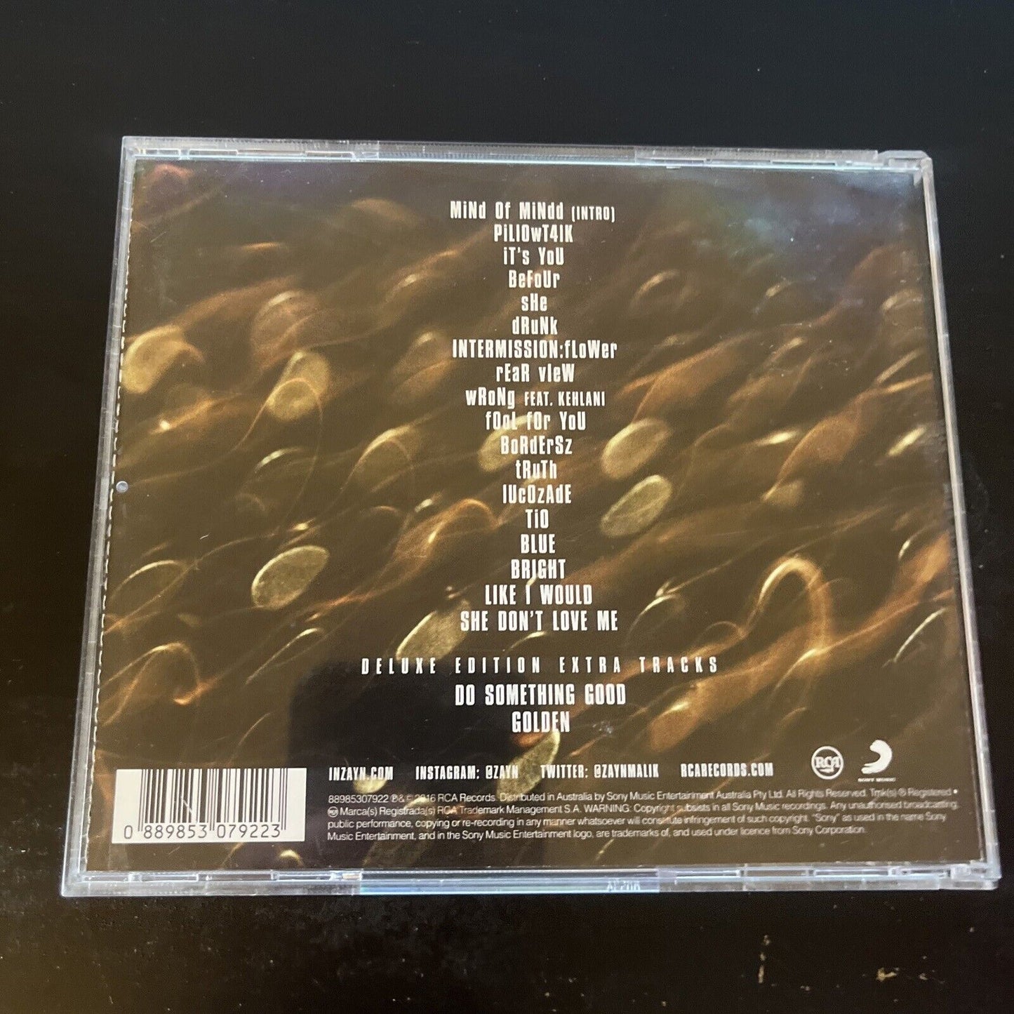 ZAYN - Mind of Mine (CD, 2016) – Retro Unit