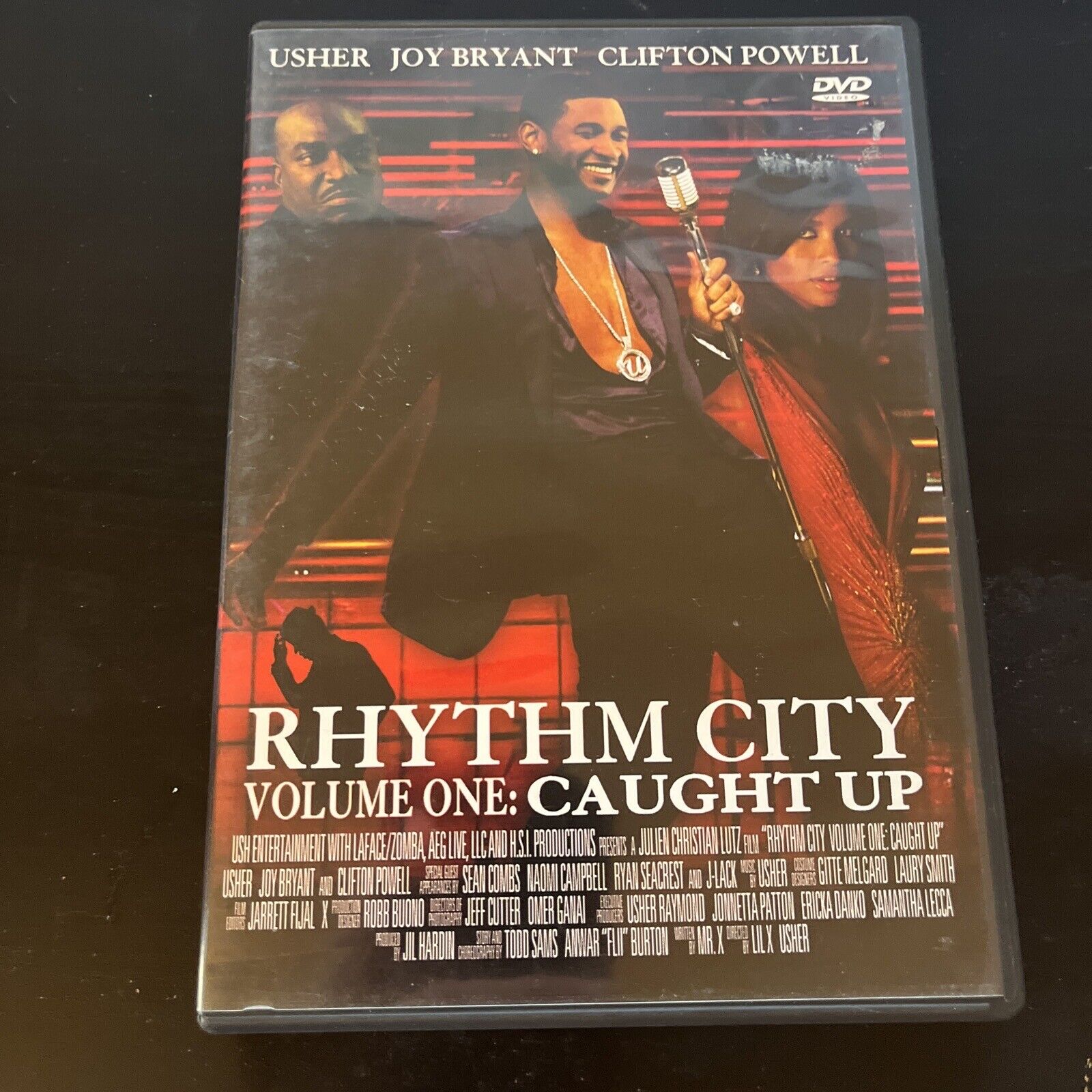 USHER: Rhythm City Volume One: Caught Up (DVD, 2005, 2-Disc) All Regio ...