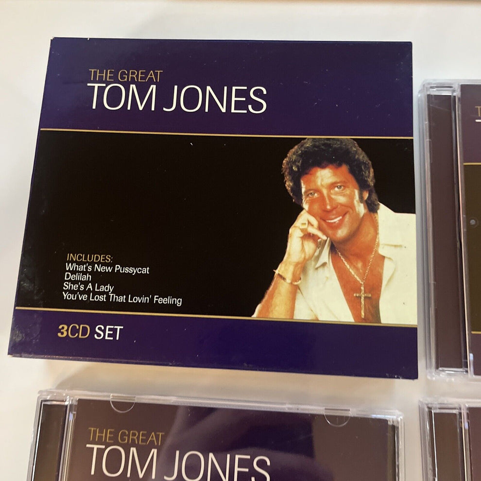 Tom Jones - The Great Tom Jones (CD, 1999, 3-Disc) – Retro Unit