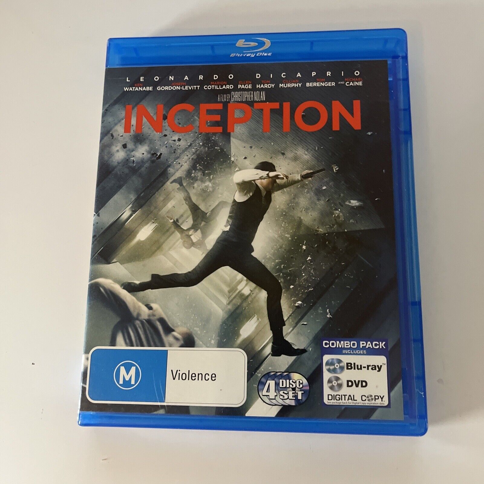 Inception (Blu-ray + DVD, 2010, 4-Disc) Region 4 – Retro Unit