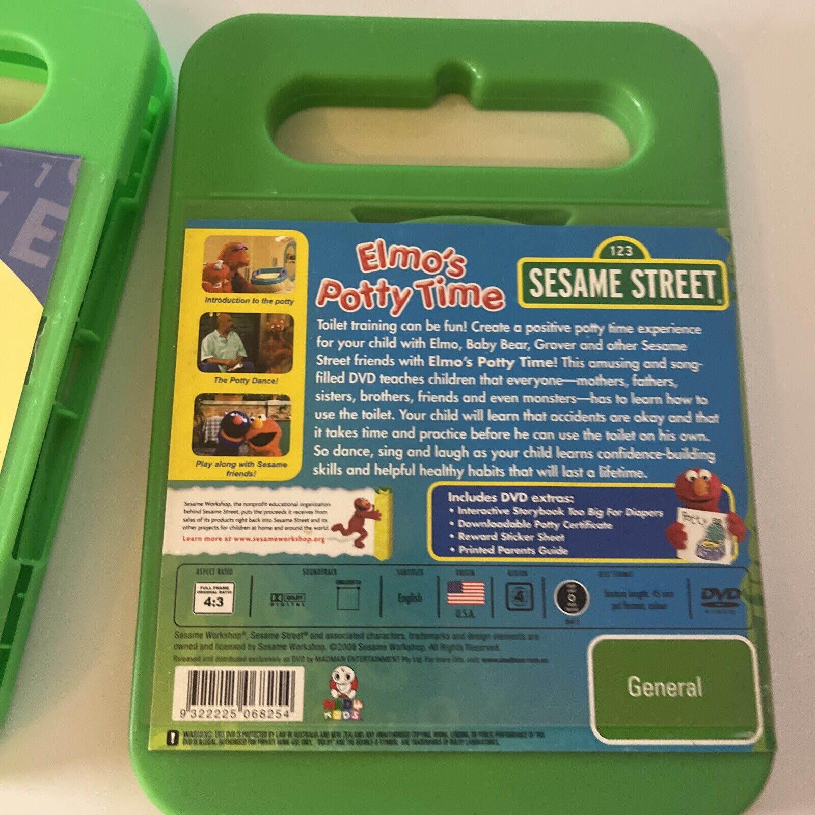 Sesame Street - Bedtime With Elmo & Elmo's Potty Time (DVD) Region 4 ...