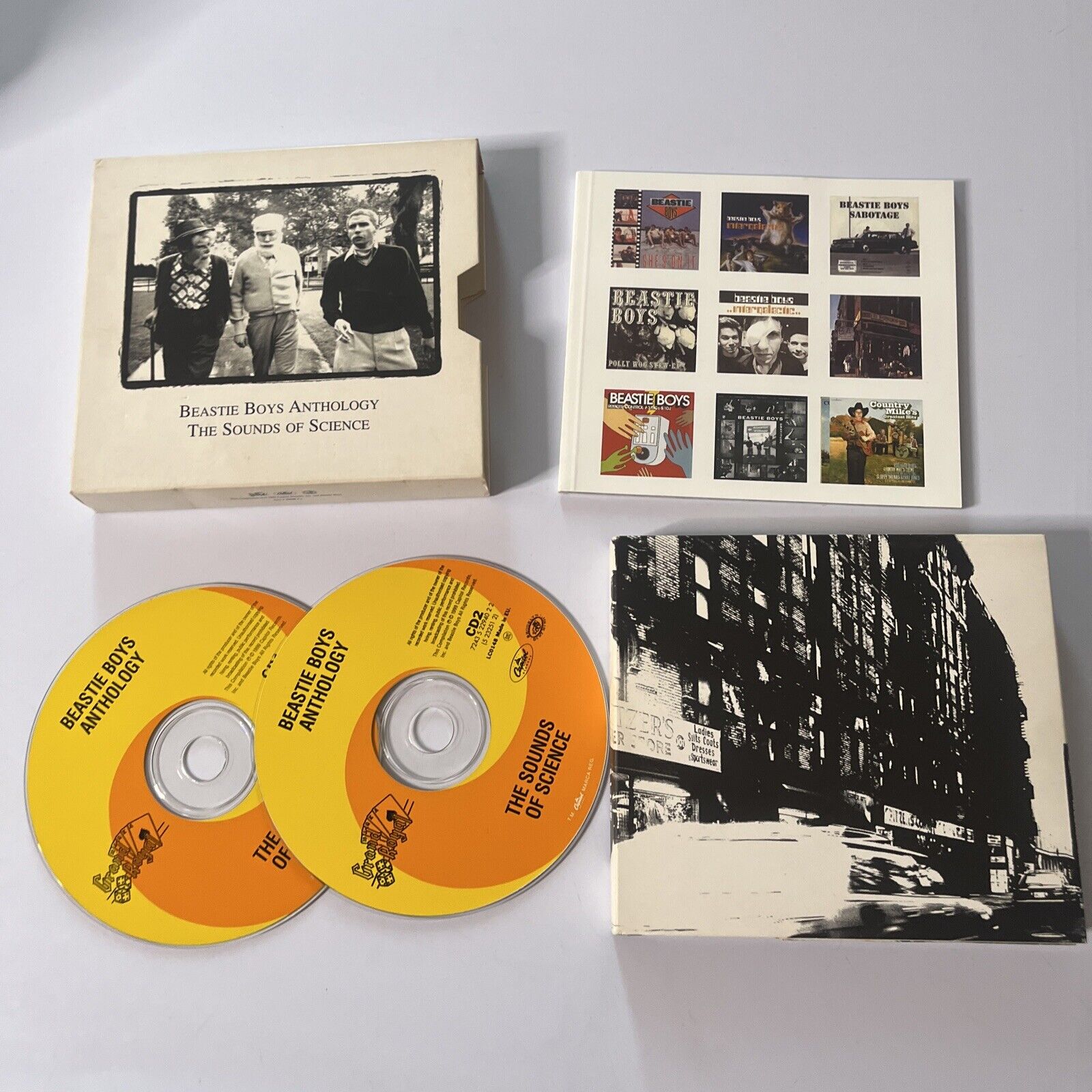 Beastie Boys Anthology: The Sounds of Science (CD, 1999, 2-Disc) 72435 ...