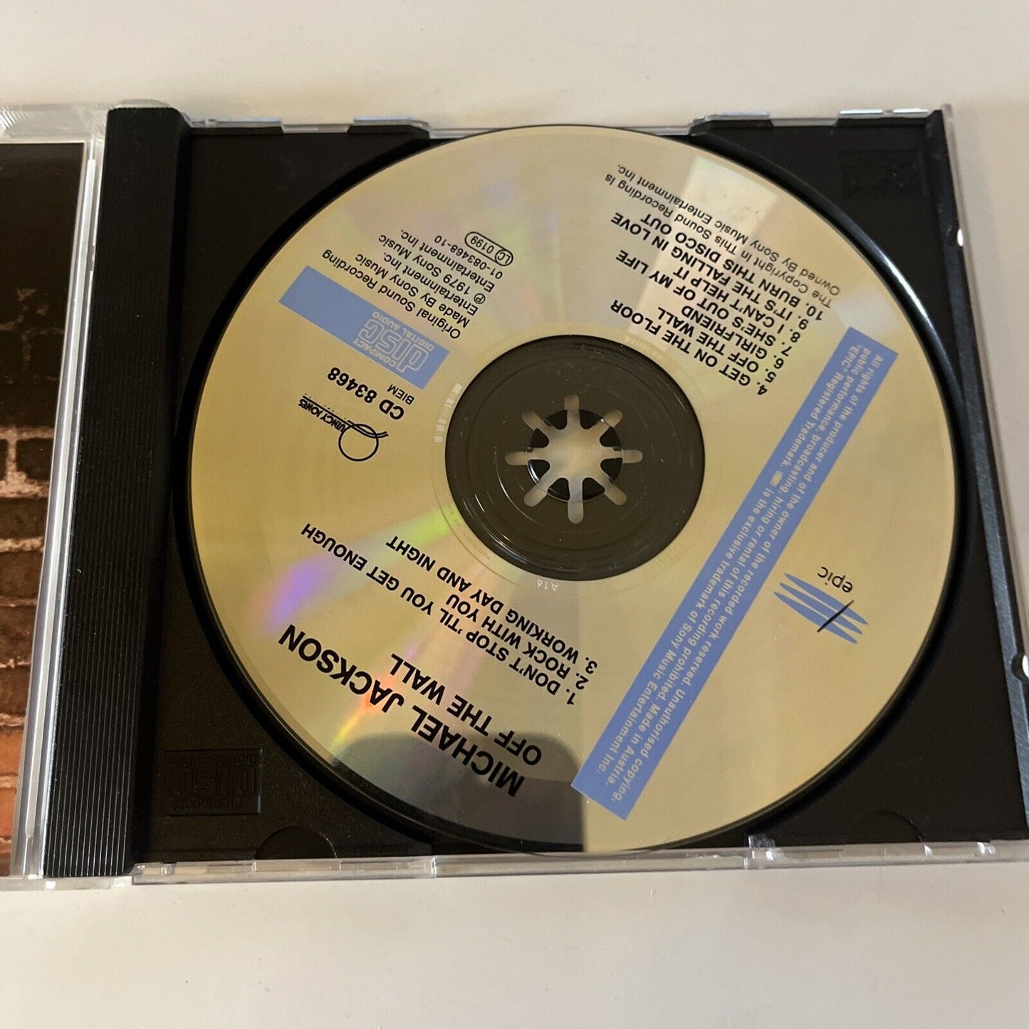 Michael Jackson - Off The Wall (CD, 1979) CBS Epic 83468 – Retro Unit