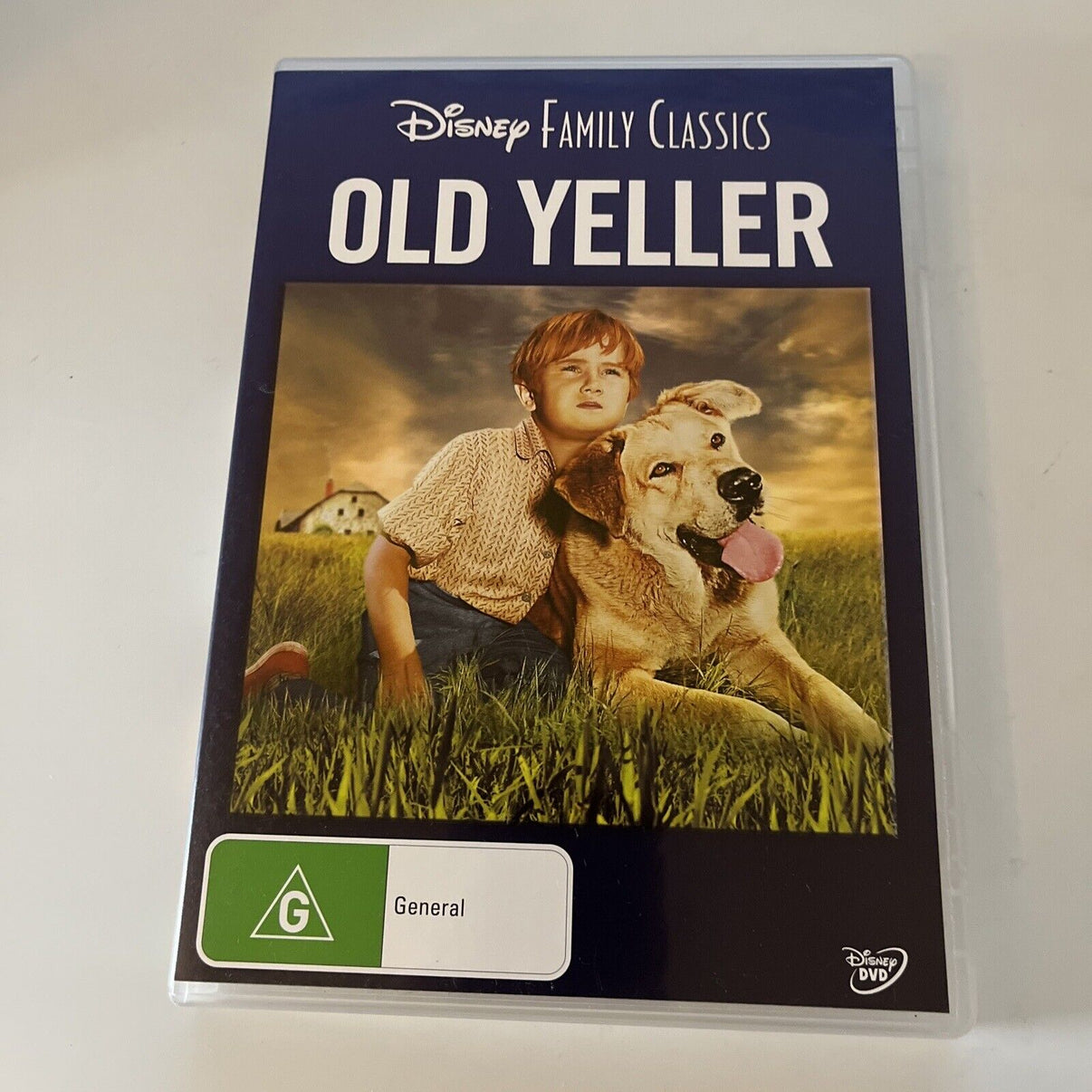 Old Yeller (DVD, 1957) Chuck Connors, Jeff York Disney NEW Region 4 ...