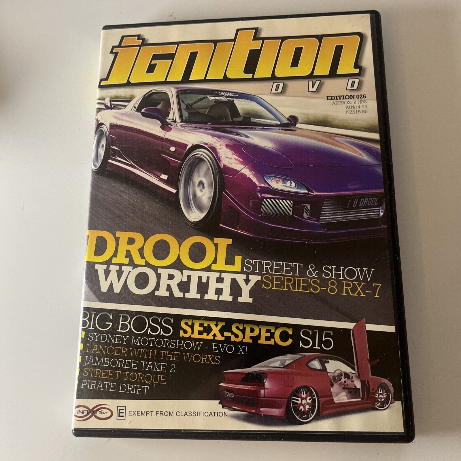 Ignition DVD Edition 026 S15 Drift Sydney Motor Show Lancer All Region ...
