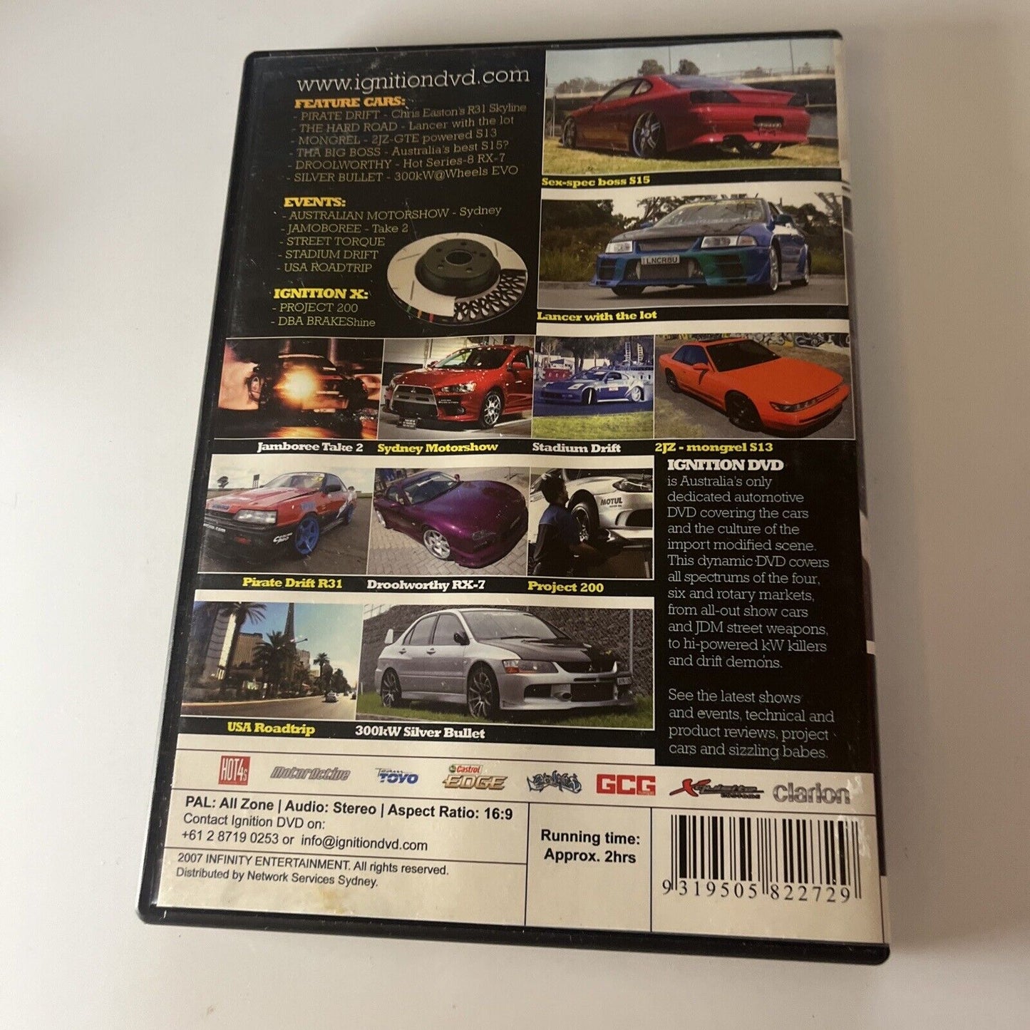 Ignition DVD Edition 026 S15 Drift Sydney Motor Show Lancer All Region ...
