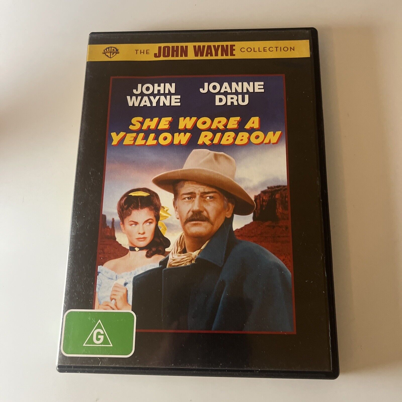 She Wore A Yellow Ribbon (DVD, 1949) John Wayne, Joanne Dru NEW Region ...