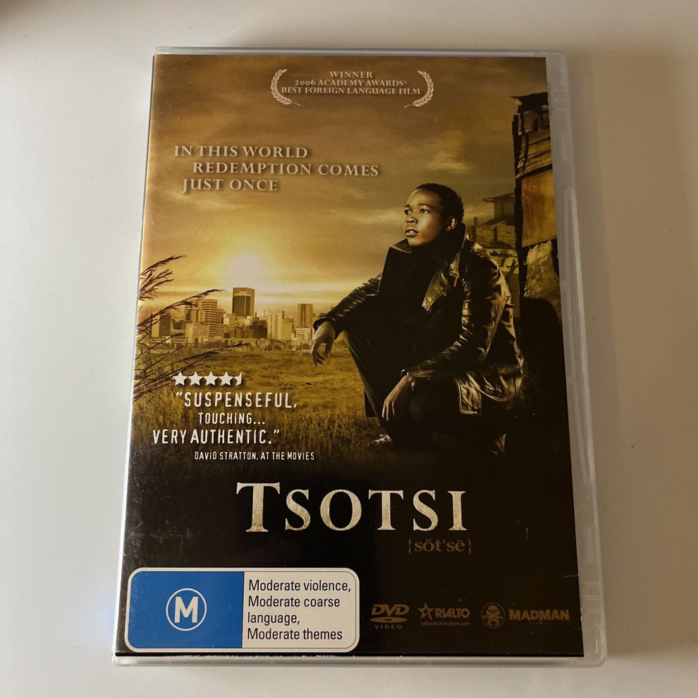 Tsotsi (DVD, 2005) Presley Chweneyagae NEW Region 4 – Retro Unit