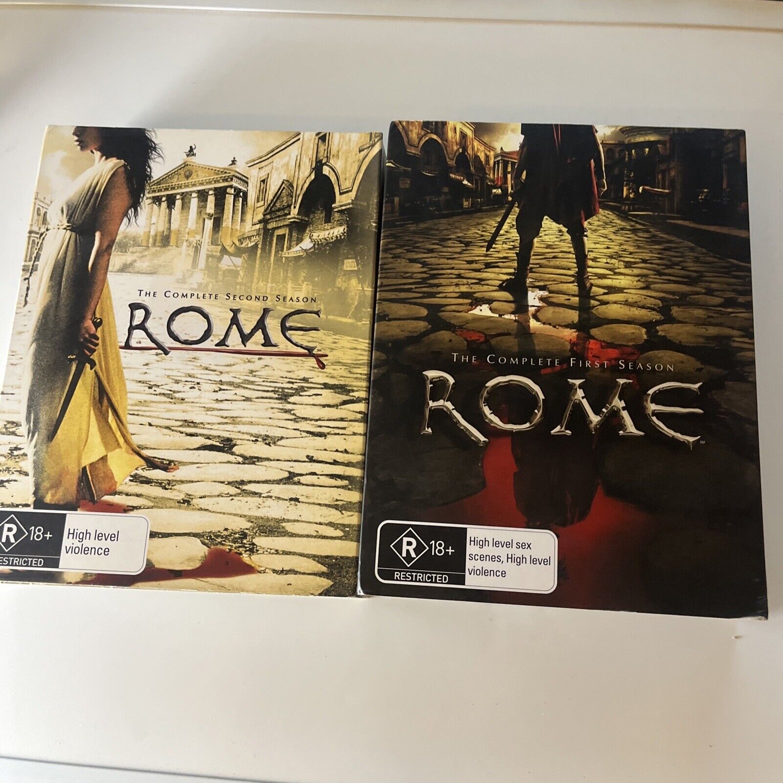 Rome : Season 1 & 2 (DVD, 2007, 11-Disc) Region 4 – Retro Unit