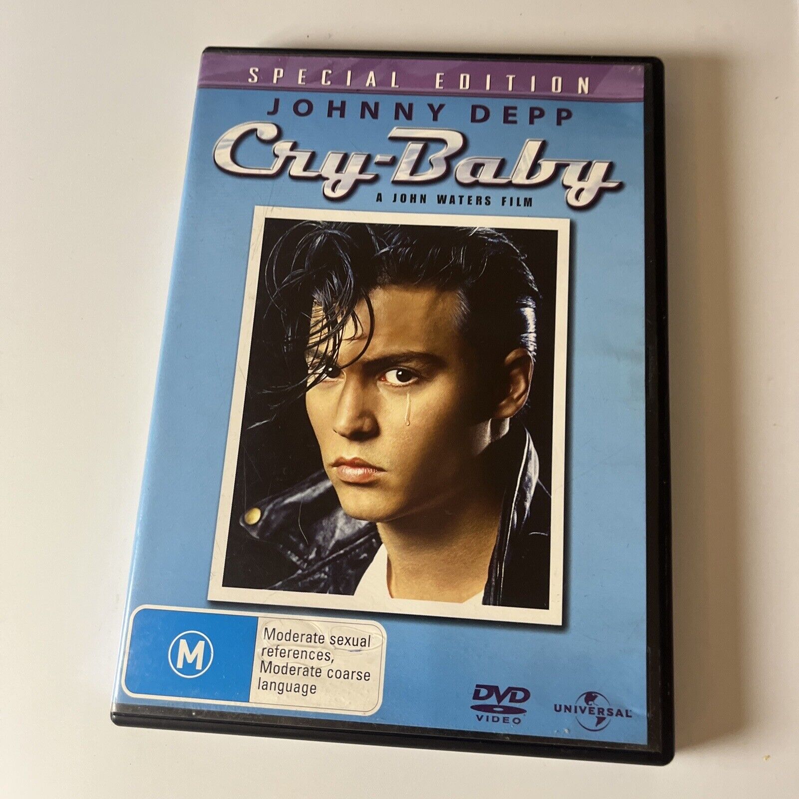 Cry Baby - Special Edition (DVD, 1989) Johnny Depp, Iggy Pop, Region 4 ...
