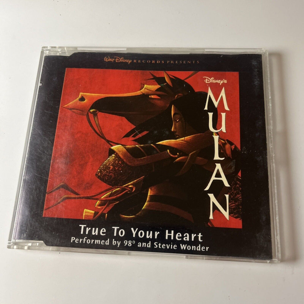 98° And Stevie Wonder – True To Your Heart (CD, 1998) Single – Retro Unit