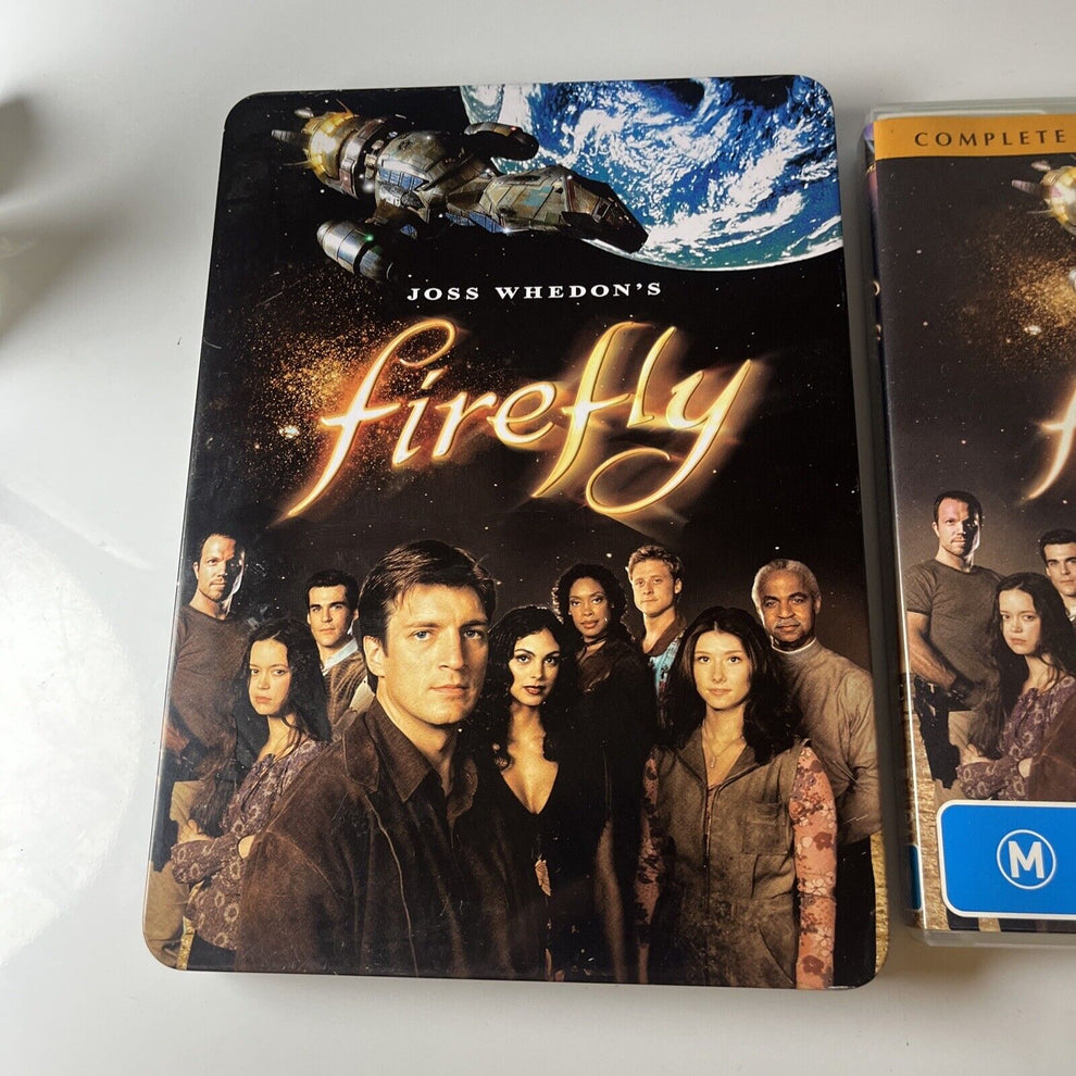 Firefly - Complete Season Collection Steelbook (DVD, 2002, 4-Disc) Reg ...