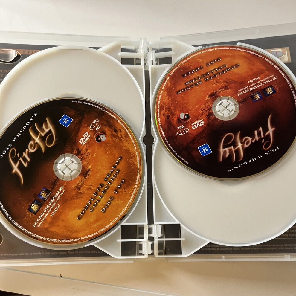 Firefly - Complete Season Collection (DVD, 2002, 4-Disc) Region 4 ...