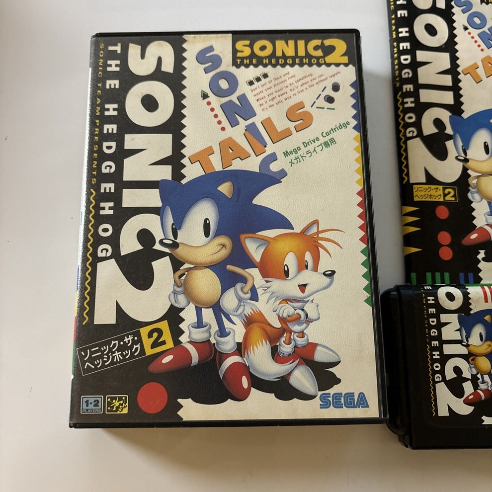 Sonic The Hedgehog 2 Sega Mega Drive Japan NTSC-J Manual – Retro Unit