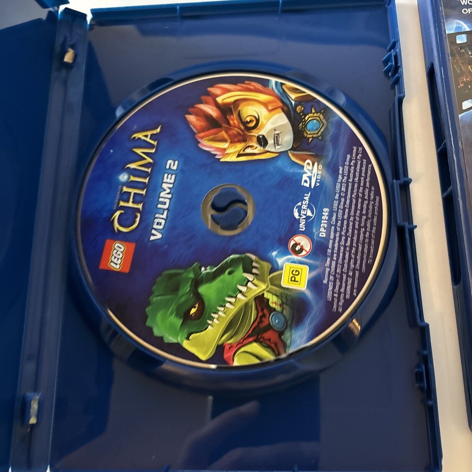 LEGO - Legends Of Chima : Vol 1 & 2 (DVD, 2013, 2-Disc) Region 4 &2 ...