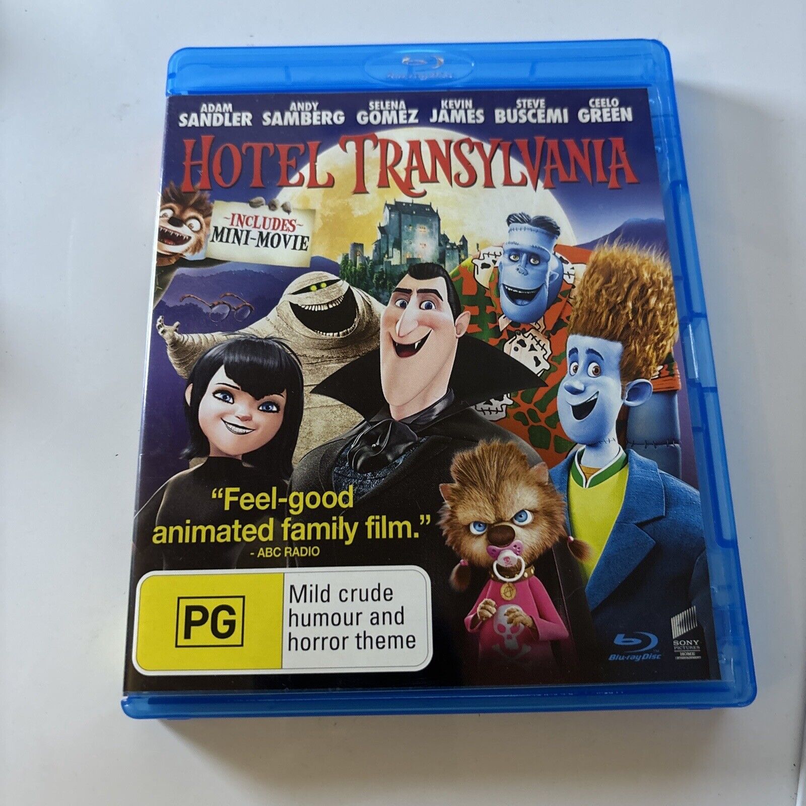 Hotel Transylvania (Blu-ray, 2012) Fran Drescher, Adam Sandler All Reg ...