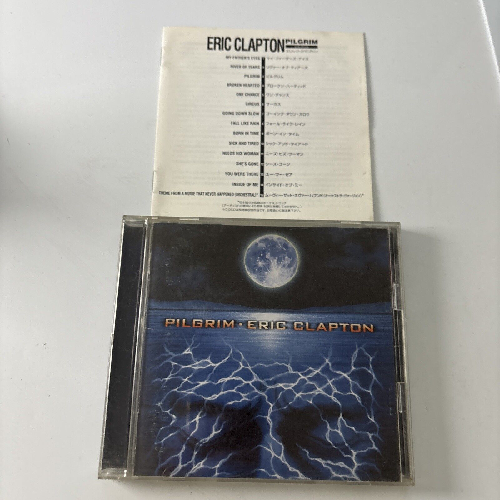 Eric Clapton - Pilgrim (CD, 1998) Japan Wpcr-1400 – Retro Unit